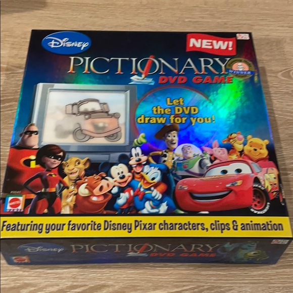 Disney | Toys | Disney Pictionary Dvd Game | Poshmark